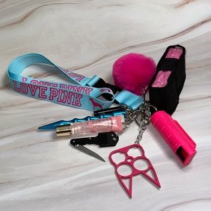 Accessories | Ultimate Pink Self Defense Keychain | Poshmark